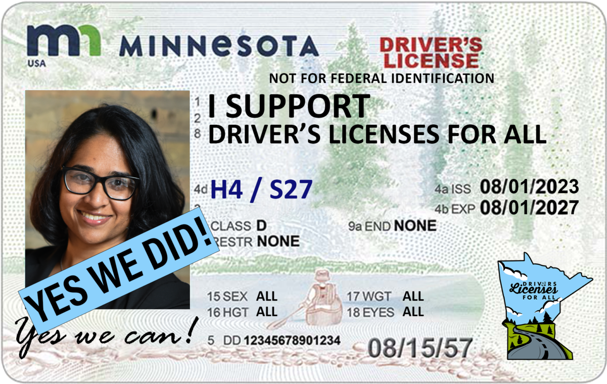 Drivers Licenses For All Becomes Law Immigrant Law Center Of Minnesota